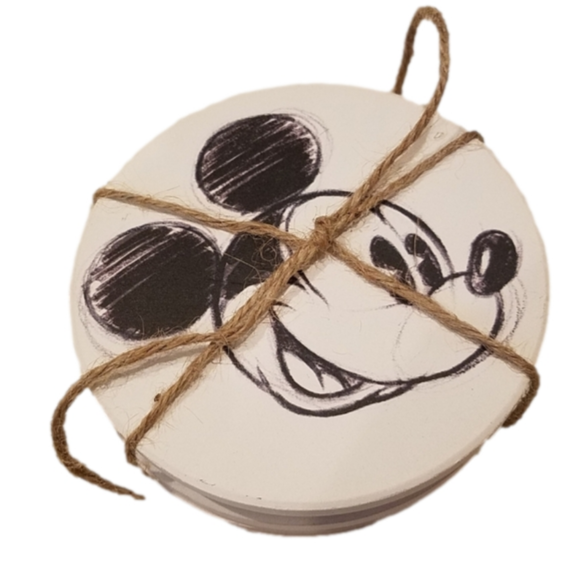 Disney | Dining | Disney Mickey Mouse Coastersset Of 4 | Poshmark